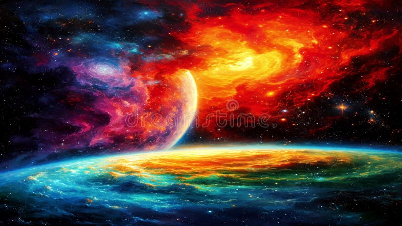 Exploding Galaxies Nebula Areas of Denser Dust and Gas Star Clusters ...