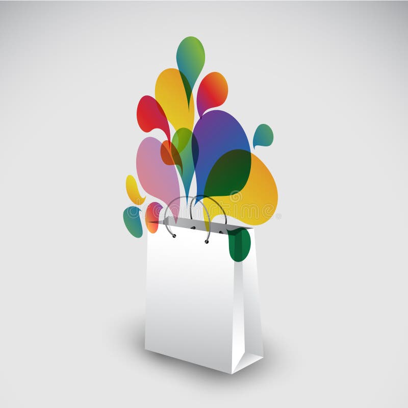 Exploding gift box stock vector. Illustration of happiness - 24045425