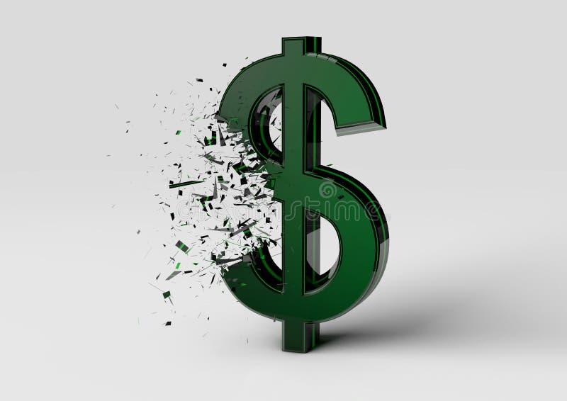 Green dollar sign stock illustration. Illustration of bank - 30555081