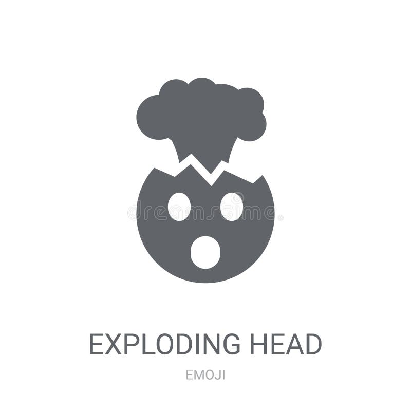 Exploding head stock illustration. Illustration of burst - 27944987