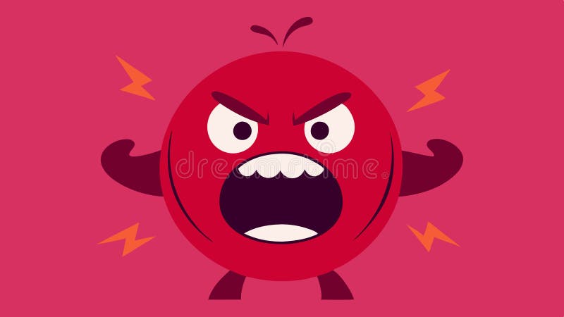 Exploding Head an Illustrated Character Whose Head is almost Blowing Up ...