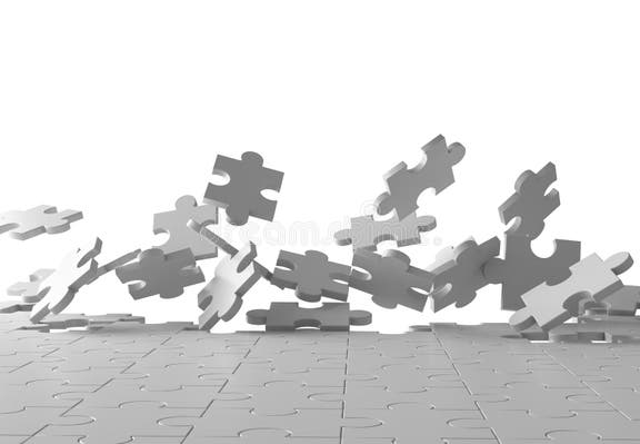 Exploding Puzzle Stock Illustrations – 118 Exploding Puzzle Stock ...