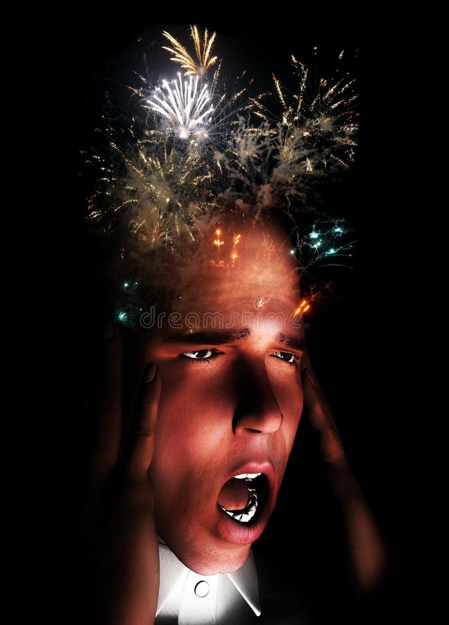Exploding Mind stock image. Image of exploding, abstract - 23765127