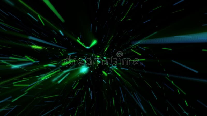 Exploding Neon Particles Technology Background Animation Stock Footage ...