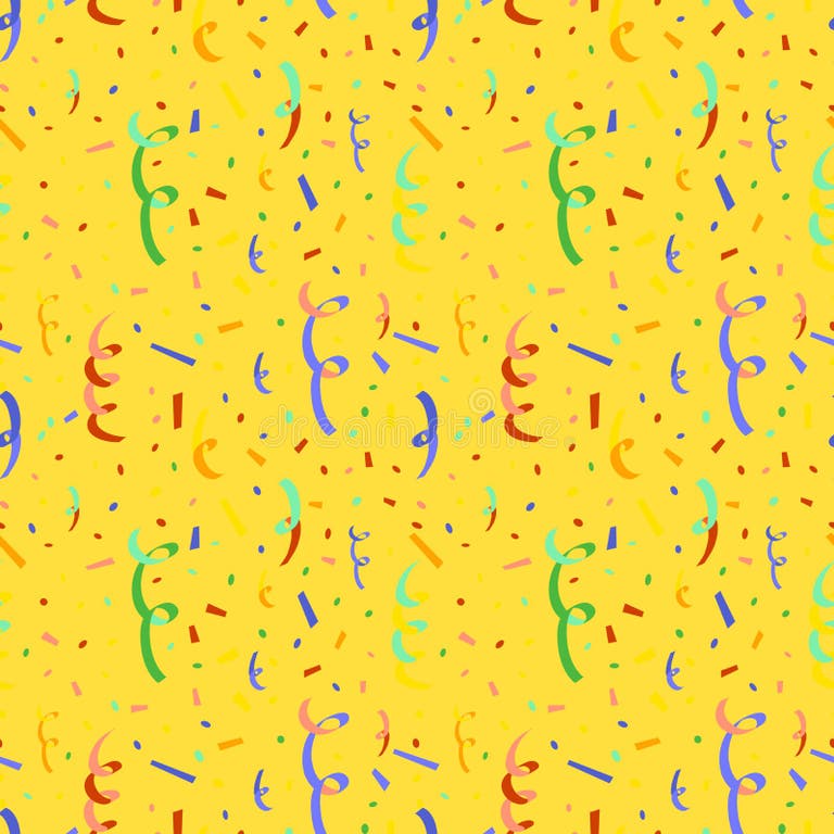 Party Confetti Pattern Stock Illustrations – 125,934 Party Confetti ...