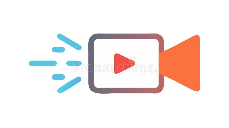 Exploding Pixels Video Play Icon for Dynamic Visuals, Vector Design ...