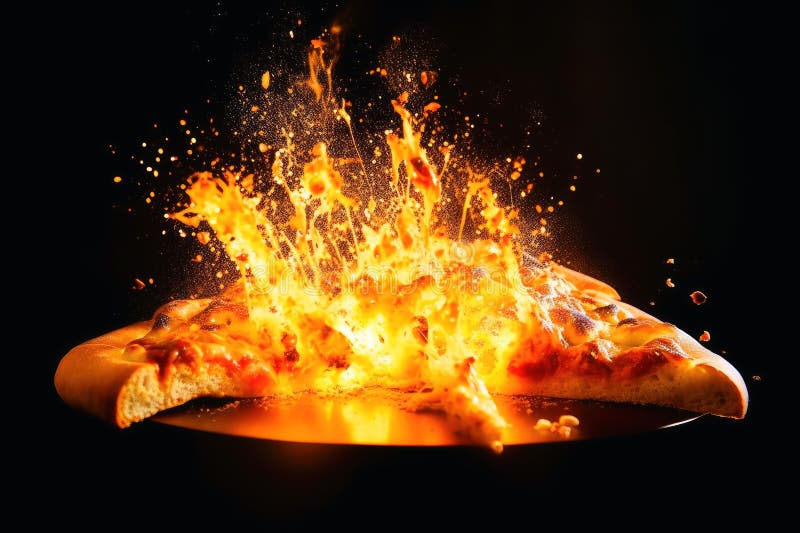 Exploding Pizza Stock Illustrations – 46 Exploding Pizza Stock ...