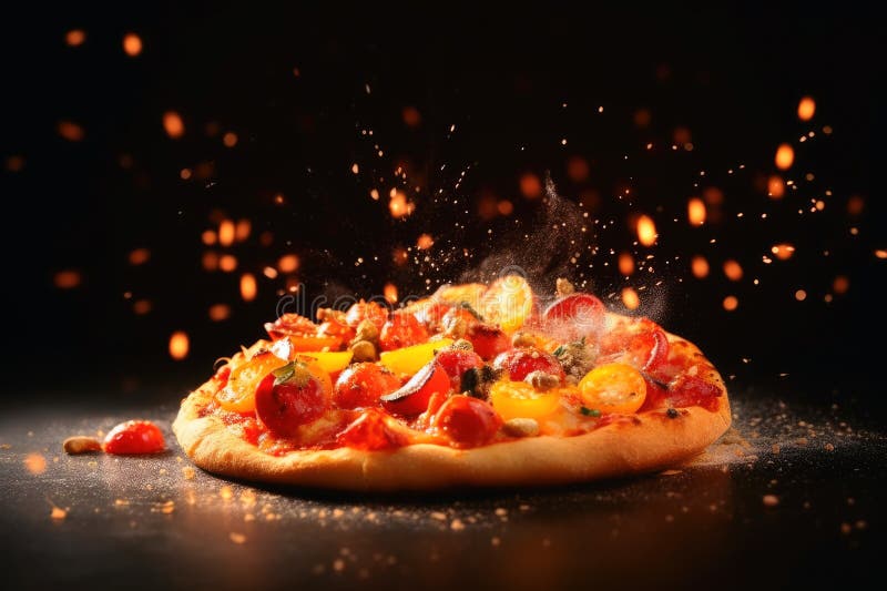 Exploding Pizza Stock Illustrations – 74 Exploding Pizza Stock ...