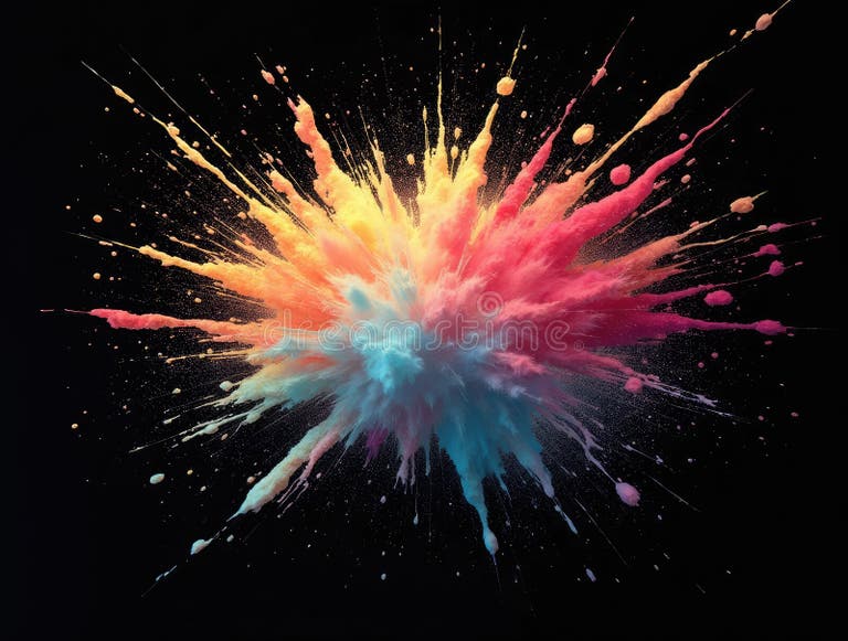 Exploding Pop Speech Bubble Background Explosive Pop Background for ...