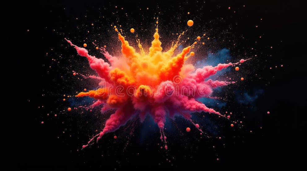 Exploding Pop Speech Bubble Background Explosive Pop Background for ...