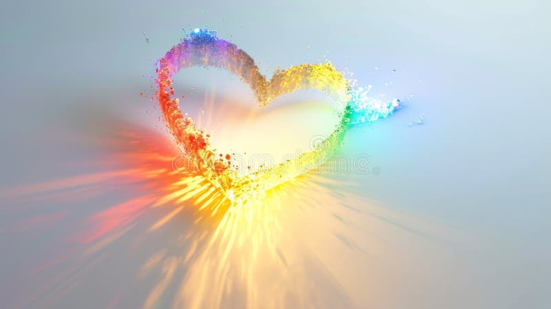 Exploding Rainbow Colors in Lightbulb Stock Image - Image of design ...