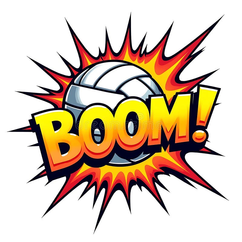 Boom Volleyball Stock Illustrations – 15 Boom Volleyball Stock ...