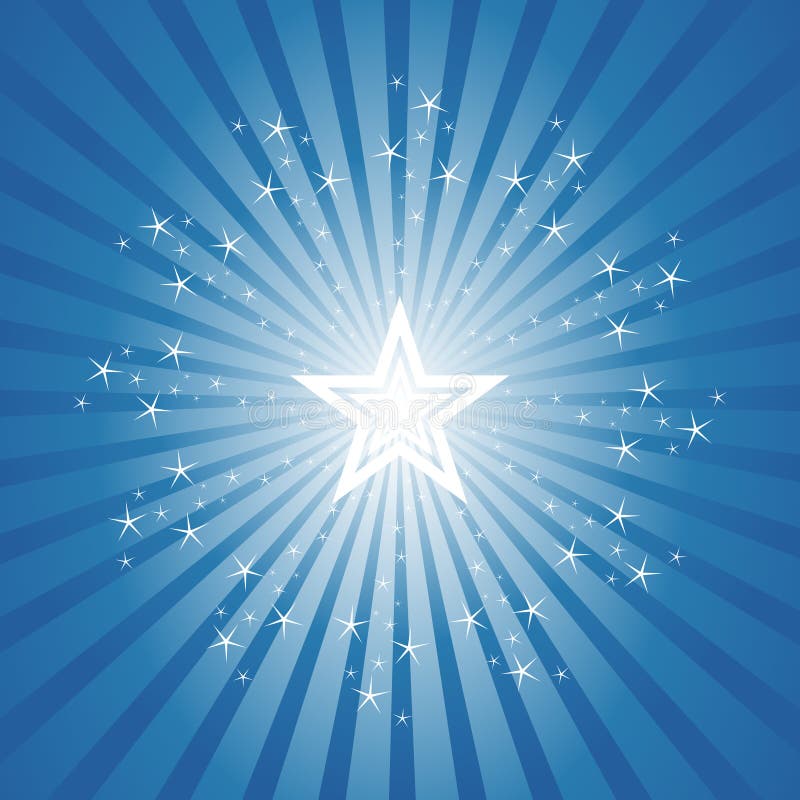 Exploding Star Burst Background Stock Images - Image: 10641524