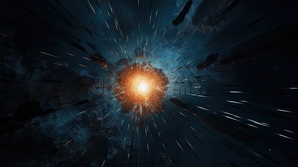 Exploding Star Burst Texture Radius Stock Image - Image of explosion ...