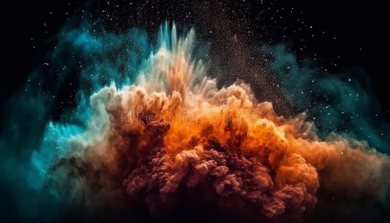 Exploding Star Creates Abstract Constellation in Bright Yellow Galaxy ...