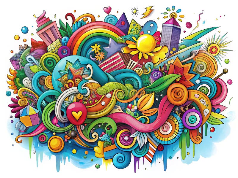 Exploding Summer Vibes Bold Abstract Graffiti Murals Transform Urban ...