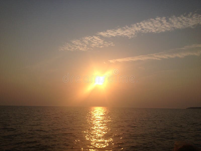 Exploding sun stock image. Image of israel, calm, abstract - 8351927