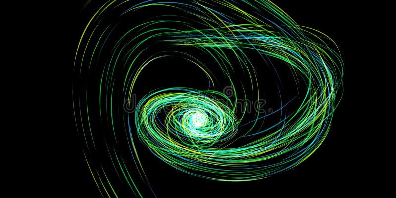 Exploding Supernova, Forminng of Nebula. Black Hole in the Center of ...