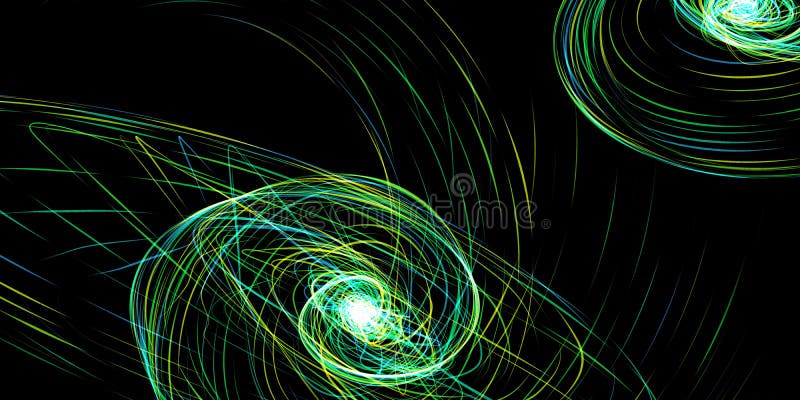 Exploding Supernova, Forminng of Nebula. Black Hole in the Center of ...