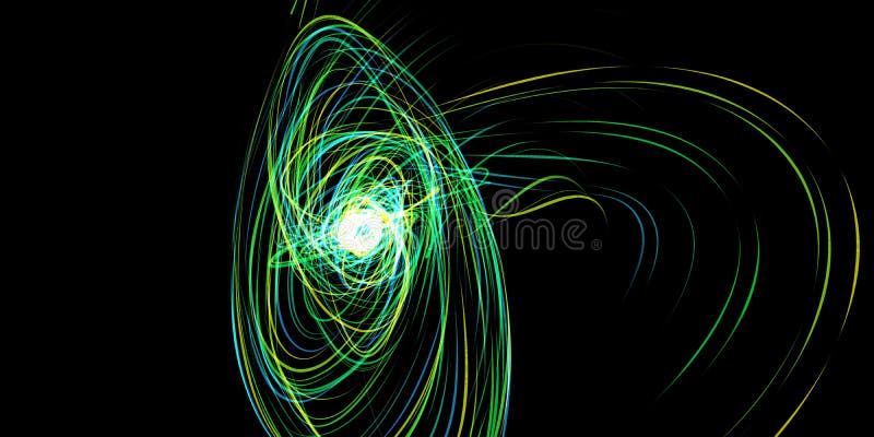 Exploding Supernova, Forminng of Nebula. Black Hole in the Center of ...