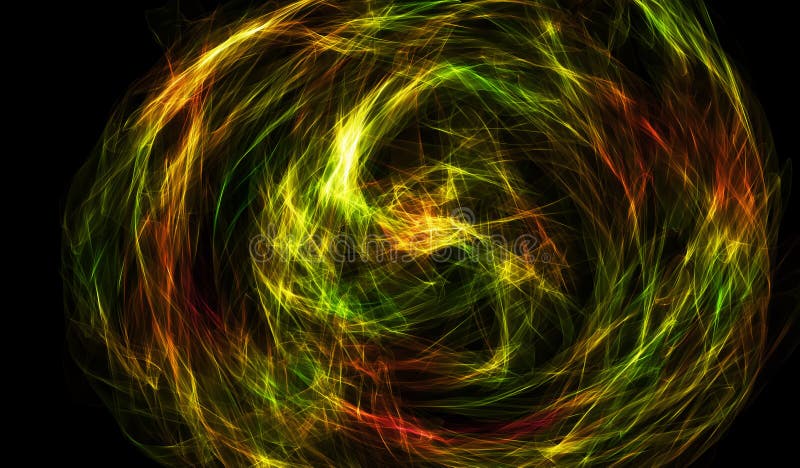 Exploding Supernova, Forminng of Nebula. Black Hole in the Center of ...