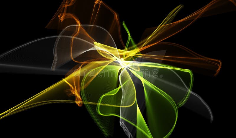 Exploding Supernova, Forminng of Nebula. Black Hole in the Center of ...