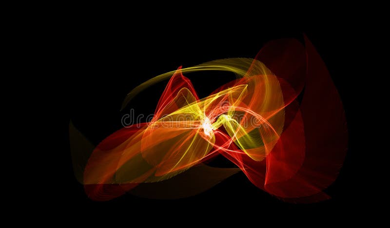 Exploding Supernova, Forminng of Nebula. Black Hole in the Center of ...