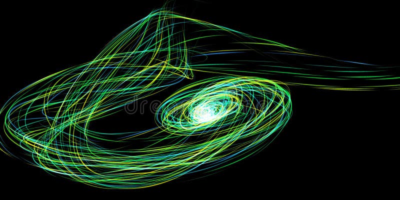 Exploding Supernova, Forminng of Nebula. Black Hole in the Center of ...