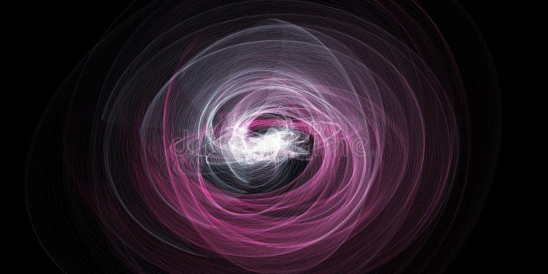 Exploding Supernova, Forminng of Nebula. Black Hole in the Center of ...