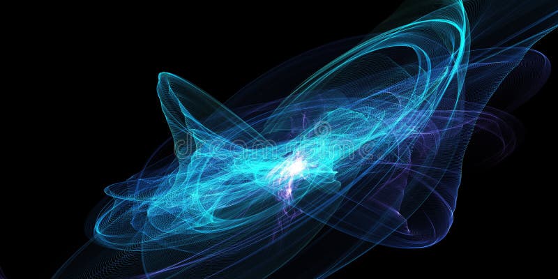 Exploding Supernova, Forminng of Nebula. Black Hole in the Center of ...