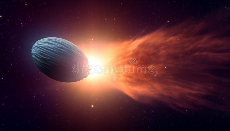 Exploding Supernova in a Galaxy of Star Fields and Nebulas Generated by ...