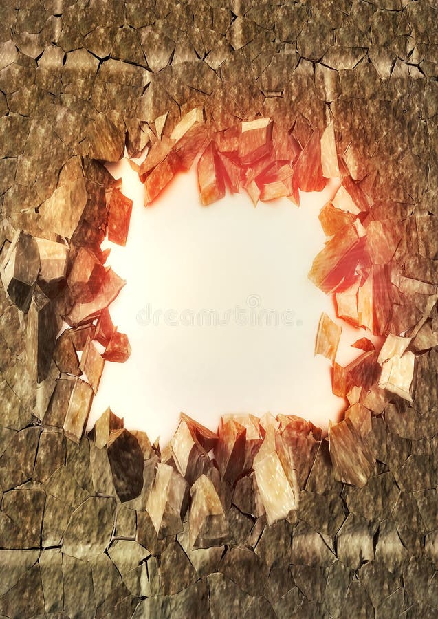 Exploding Wall Vector Clip Art Stock Vector - Illustration of ...