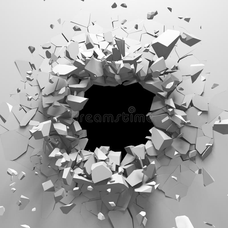 Exploding Concrete Wall Free Stock Illustrations – 144 Exploding ...