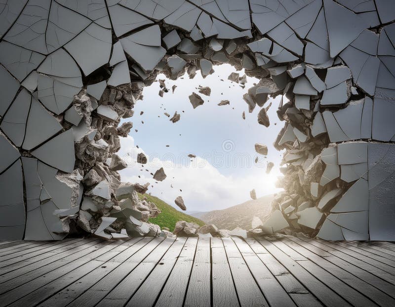 Exploding Wall Stock Illustrations – 2,849 Exploding Wall Stock ...