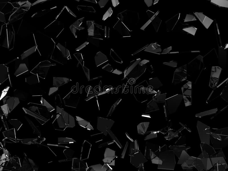 Exploding glass stock illustration. Illustration of crash - 1783496