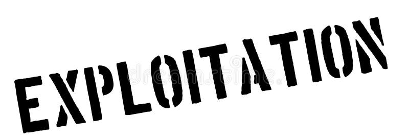 Labor Exploitation stock illustration. Illustration of exploited - 54679394