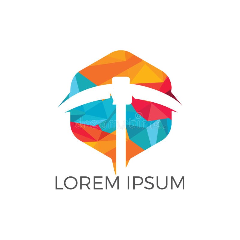 Exploitation Logo Design illustration de vecteur. Illustration du noir ...