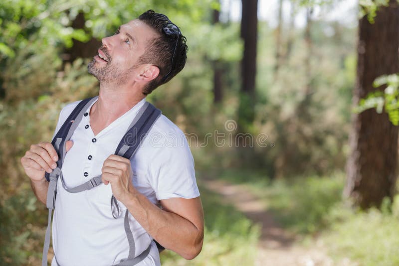 Explorador Aventureiro Na Selva Imagem de Stock - Imagem de colombiana ...