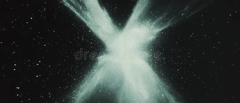 Exploration of Abstract Dust Texture with Luminous Light in an Empty ...