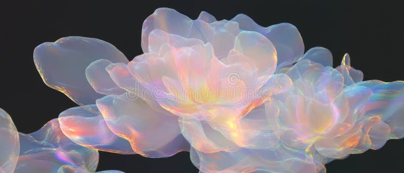 Exploration of Abstract Flowers with Dynamic Transformations and Fluid ...