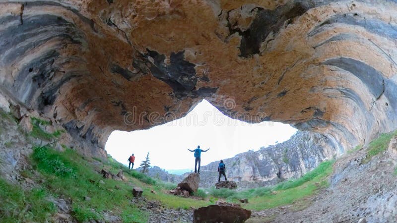 Exploration and Adventure in the Mystical and Unusual Mountains Stock ...