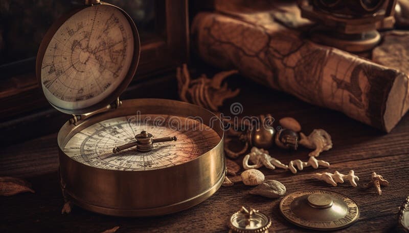 Exploration of Ancient World Aided by Nautical Compass Generated by AI ...