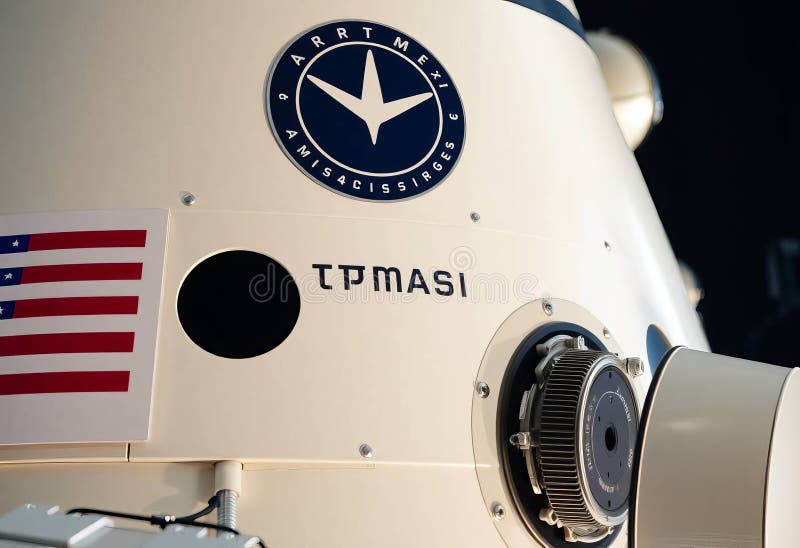 Exploration Beyond Earth S Atmosphere Stock Illustration - Illustration ...