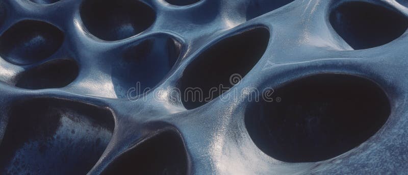 Exploration of Cast Aluminum Texture Showcases Varied Shapes and Rough ...