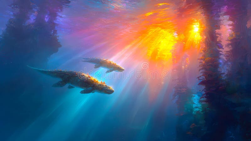 Exploration of Devonian Aquatic Life Showcasing Early Land Monsters ...