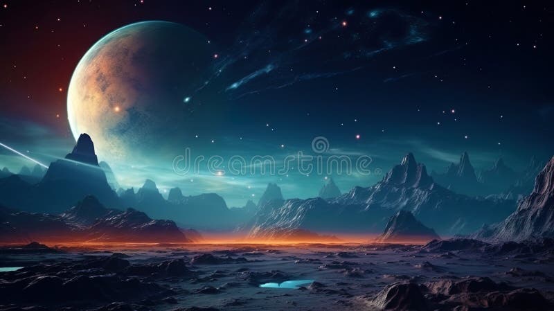 The Exploration of Distant Planets in Space, a Journey into Vast ...