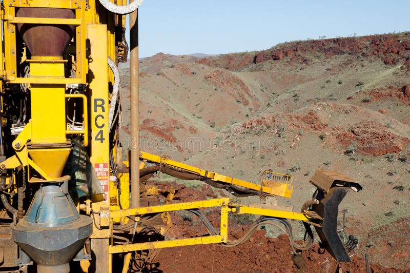 Exploration Drilling - Australia Stock Image - Image of mining, outback ...