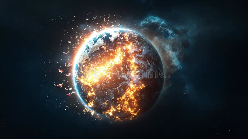 Exploration of a Dynamic Earth in 4k Animation Showcasing ...