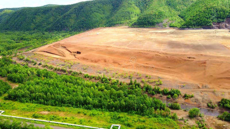 Quarries of the Mining and Processing Plant. Stock Video - Video of ...