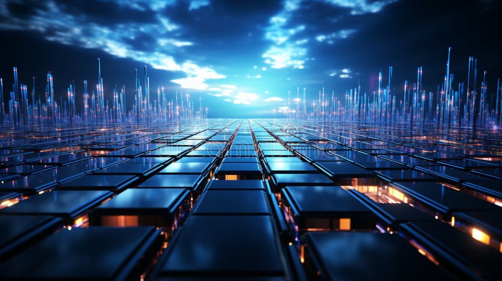 Exploration of the Future of Cyberspace - Tech Backgrounds in Brilliant ...